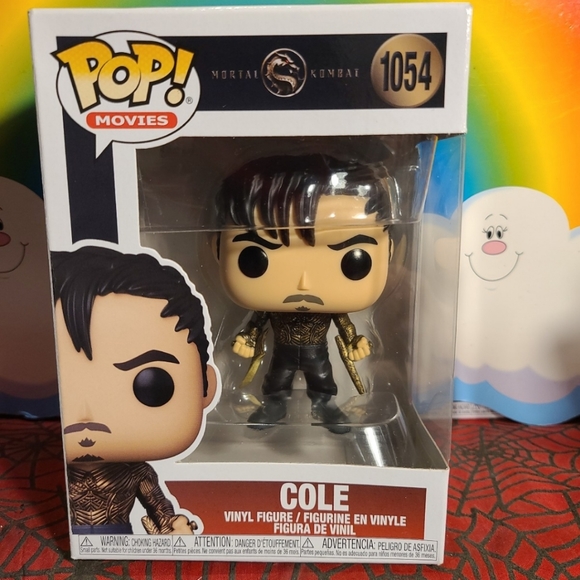 Toys | New Cole Young Mortal Kombat 221 Vinyl Figure 1054 Funko Pop Dz ...